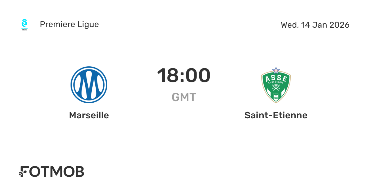 Marseille vs Saint-Etienne - live score, predicted lineups and H2H stats