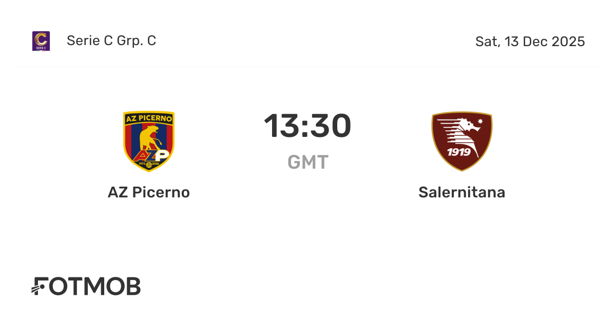 AZ Picerno vs Salernitana - live score, predicted lineups and H2H stats