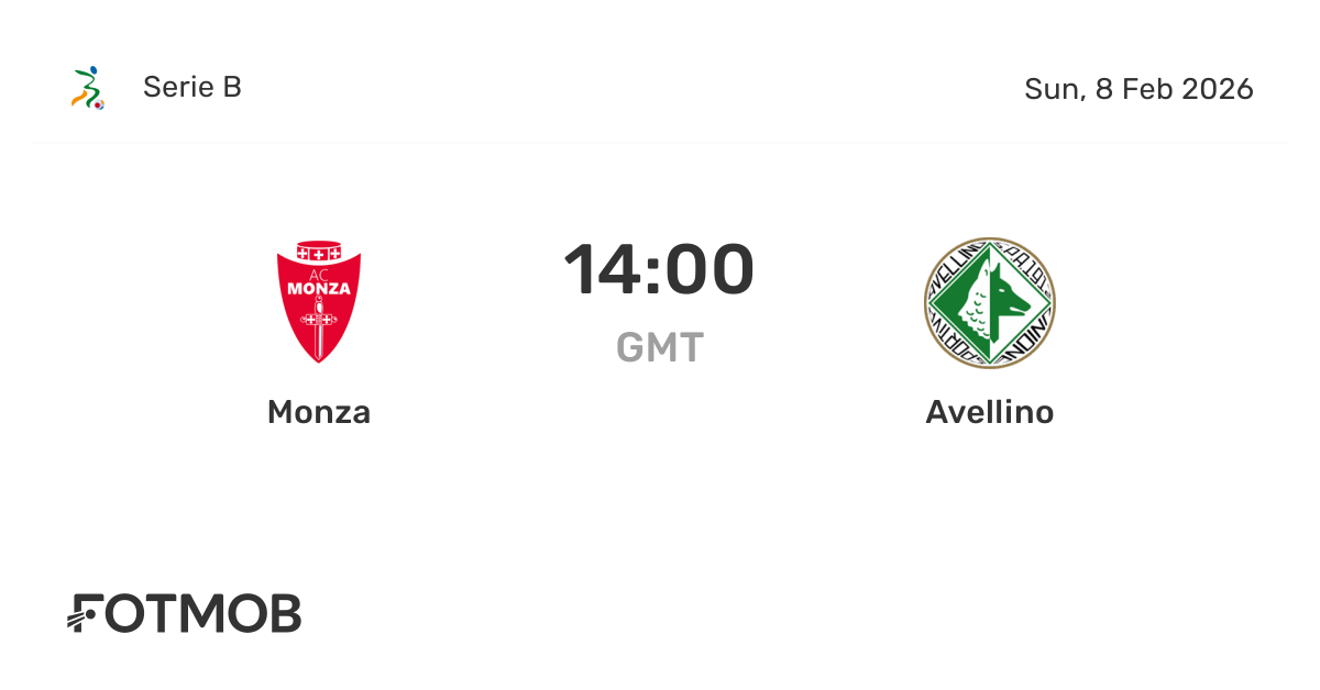 Monza vs Avellino - live score, predicted lineups and H2H stats