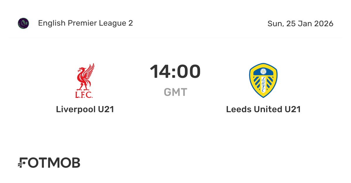 Liverpool U21 vs Leeds United U21 - live score, predicted lineups and ...