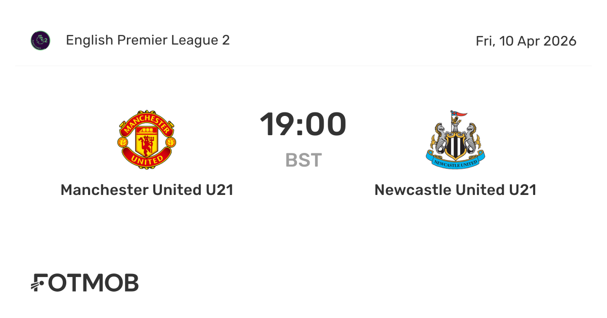 Manchester United U21 vs Newcastle United U21 - live score, predicted ...