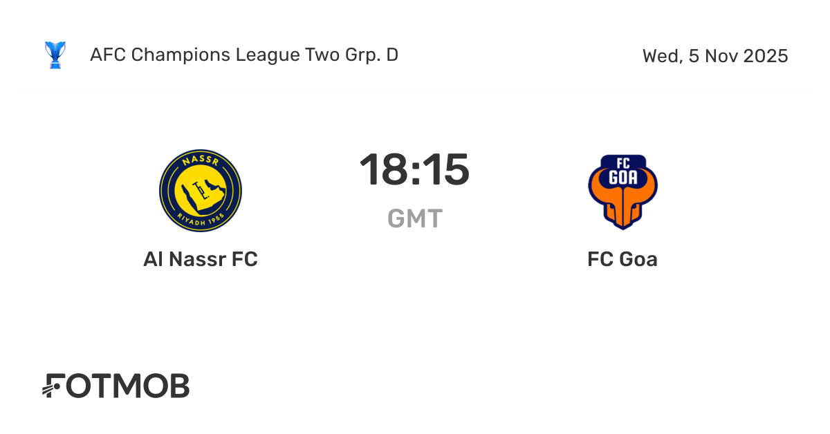 Al Nassr FC vs FC Goa - live score, predicted lineups and H2H stats