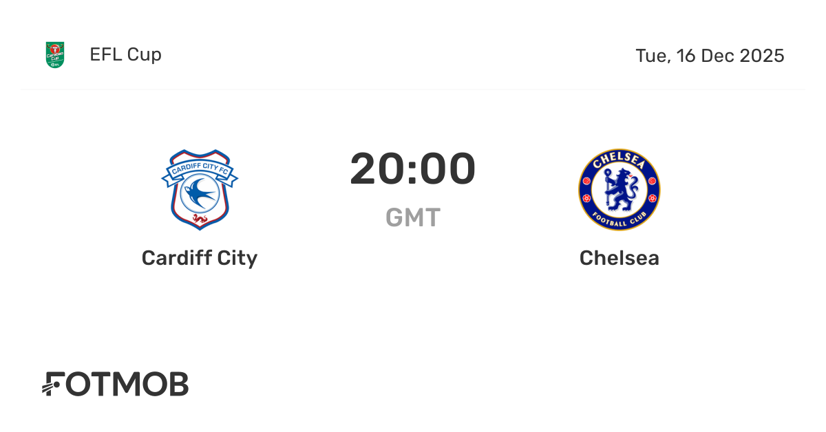 Cardiff vs Chelsea - live score, predicted lineups and H2H stats